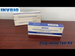 6 Panel Drug Abuse Test Kit High Security CE Fda Approved For Saliva Oral