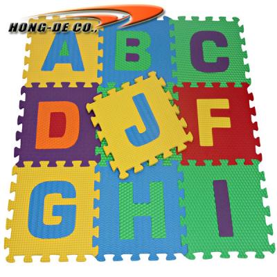 China Alphabet mat with ABC , 123 Non-Toxic, Eco-friendly  Safe, soft, durable and easy to wipe for sale
