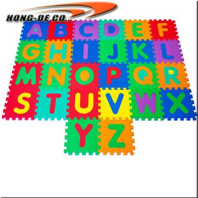 China Alphabet mat with ABC , 123 Non-Toxic, Eco-friendly Safe, soft, durable and easy to wipe for sale