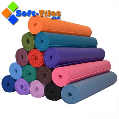 China Discount PVC yoga mat 173*61CM 6mm thickness for sale