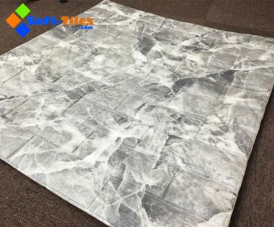 China 3D PE Foam bricks Decor Natural Eco many bright colour available widely used in living room,wall, KTV etc for sale