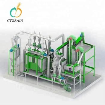 China 20T Corn Flour Mill Processing Plant for sale