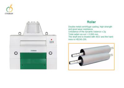 Longueur 600mm Atta Roller Mill Machine de contrôle de PLC
