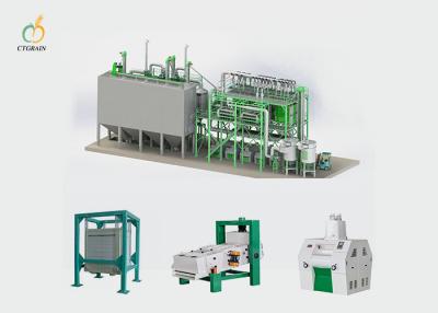 Cina Pianta compatta pneumatica di macinazione di farina del mulino a cilindri della farina 120TPD in vendita
