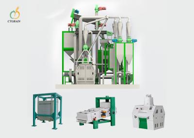 China 40 Ton Per Day Corn Flour Mill Machine Industrial Maize Processing Plant for sale