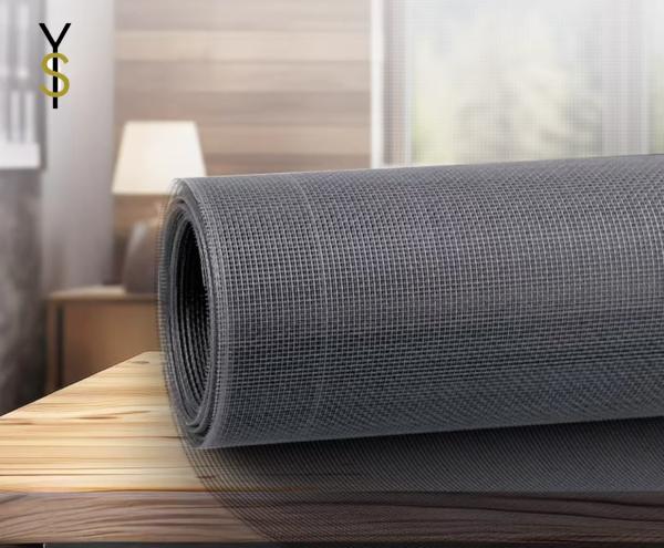 Quality 110gsm Fiberglass Insect Screen White Gray Fiber Glass Mosquito Net for sale