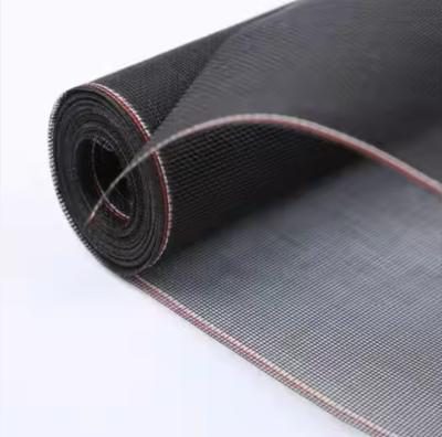 China White / Black Window Screen Netting Customized Fiberglass Mosquito Net For Windows for sale