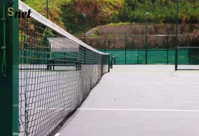China PE Multi Sport Net Customized Portable Tennis Net 12.8*1.07m for sale