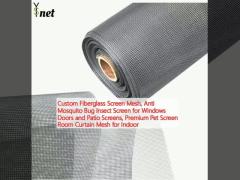 120g/m2 Fiberglass Insect Screen 30m / 50m / 100m Fibreglass Fly Screen Mesh