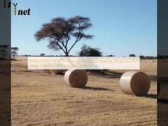 Knitted Hay Bale Netting HDPE Silage Bale Net Anti Aging For Farmers