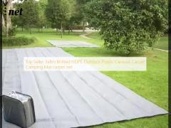 3x8m Plastic Camping Mat Knitted Caravan Outdoor Carpet Customized
