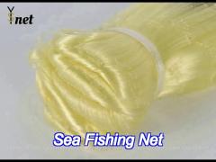 Yellow Multicolour Nylon Monofilament Fishing Outdoor Water Fishing Tool Folding Fly Fishing Net
