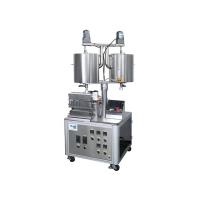 China 12 Nozzle Semi Automatic Lipstick Filling Machine 20L Double Jacketed Hopper 220V for sale