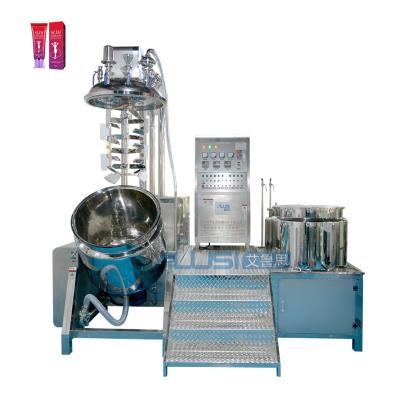 China Mengende & Homogeniserende Schoonheidsmiddelen/Productiemateriaal/de Vacuüm Emulgerende Mixer die van de Machinesroom vervaardigen Te koop