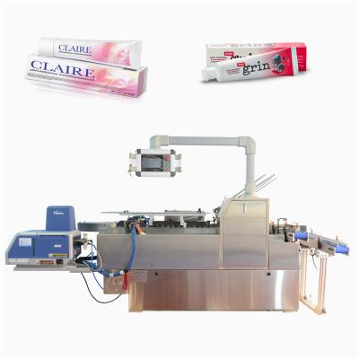 Cina macchina imballatrice d'inscatolamento della scatola pieghevole del cartone della metropolitana della macchina del dentifricio in pasta 380V dell'unguento della crema del sapone automatico del rossetto in vendita