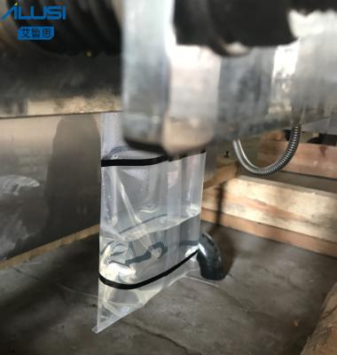 Cina macchina imballatrice automatica della piccola bustina 1000bph per acqua/succo/latte in vendita