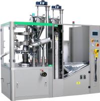 China 500bph PLC Vacuum Emulsifier Mixer Toothpaste Making Homogenizer Mixing Machine for sale