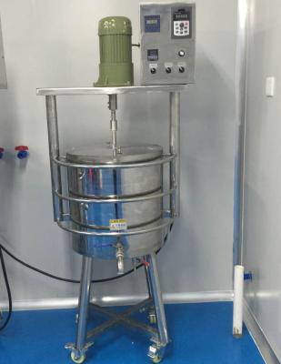 China Máquina da fabricação do rímel do verniz para as unhas, bálsamo de bordo do batom de 20L 50L que mistura fazendo a máquina do misturador à venda