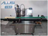 China Automatic 2 Head Liquid Filling Machine 20-5000ml for Lotion Hand Soap 600bph for sale