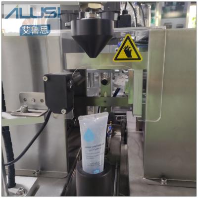 Cina Riempitore crema cosmetico della metropolitana di dentifricio in pasta della metropolitana dei semi della macchina di plastica ultrasonica automatica di sigillamento in vendita
