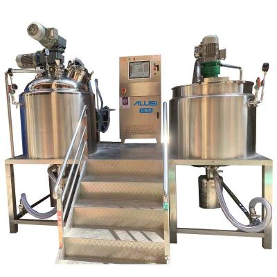 Cina Impastatrice d'emulsione dell'olio crema della macchina di vuoto cosmetico SUS304 in vendita