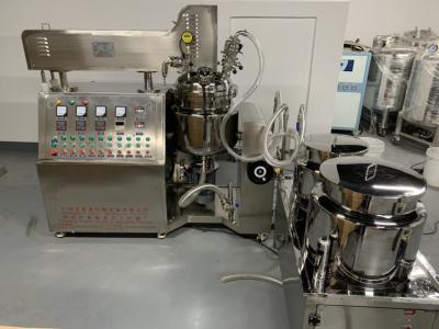 Cina Linea di produzione crema cosmetica dell'unguento della lozione del miscelatore dell'omogeneizzatore di vuoto SUS304 in vendita