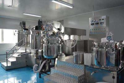 Cina 200L lozione cosmetica della fabbrica di SUS 304/316L che fa la struttura del carro armato della macchina 3 in vendita