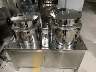 Cina cura di pelle naturale dell'omogeneizzatore ad alta pressione del mescolatore di paletta dell'asse del doppio 20L che fa macchina in vendita