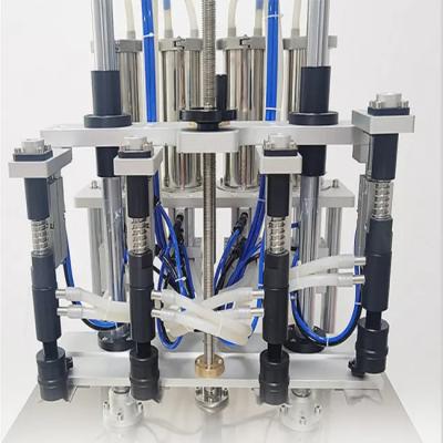Cina Profumo automatico di vuoto di 4 teste che pesa materiale da otturazione che fa il manuale della macchina per la bottiglia in vendita