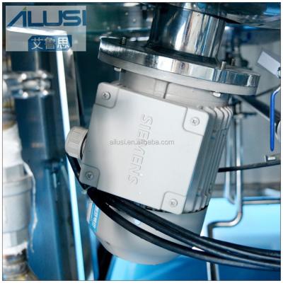 China Double Jacket Electric Heating Vacuum Homogenizer Paste Making Machine for sale
