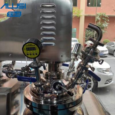 China 20 van het de Mixerroestvrije staal van de liter Vacuümemulgator van de de Mixerhomogenisator Hydraulische Opheffende de Mixerschoonheidsmiddelen Te koop