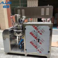 China SUS316 Small Capacity Toothpaste Making Machine Vacuum Mixing Emulsifying Mixer 50L for sale