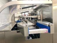 China Automatic Toothpaste Soft Tube Cartoning Machine 60-80 Boxes per Minute Custom Size for sale