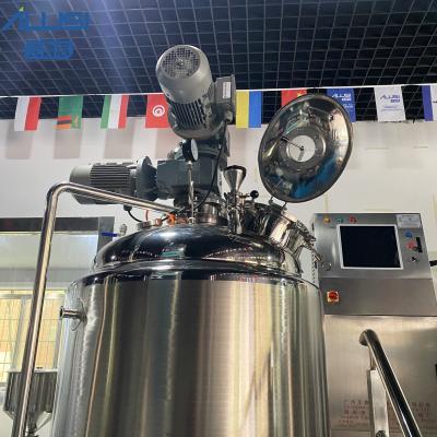 Cina Attrezzatura d'emulsione mescolantesi liquida del miscelatore di vuoto crema cosmetico del carro armato in vendita