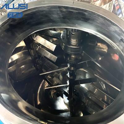 Cina Attrezzatura d'emulsione mescolantesi liquida del miscelatore di vuoto crema cosmetico del carro armato in vendita
