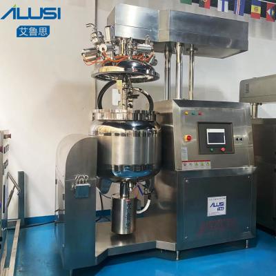 China PLC de Room van het controlegezicht de Vacuüm het Mengen zich Machine van de Materiaal Homogeniserende Emulgator Te koop