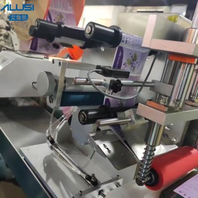 Cina etichettatrice laterale doppia 220V della bottiglia piana di 100W SUS304 per i prodotti farmaceutici in vendita