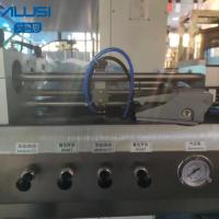 China SUS 304 Double Nozzle Piston Filler Semi Automatic Paste Dispenser 100-1000ml for sale