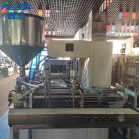 China SUS 304 Double Nozzle Piston Filler Semi Automatic Paste Dispenser 100-1000ml for sale