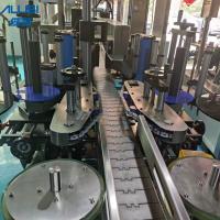 China Fully Automatic Double Side Labeling Machine For Flat Round Bottle for sale