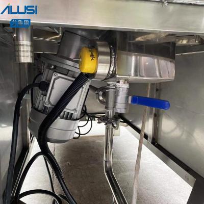 China 50L hydraulische van de de Mixermachine van de Lift Vacuümemulgator de Roomlotion die Materiaal mengen Te koop