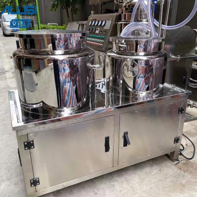 China 50L hydraulische van de de Mixermachine van de Lift Vacuümemulgator de Roomlotion die Materiaal mengen Te koop