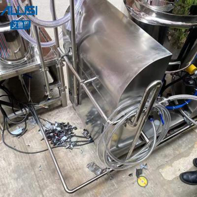 China 50L hydraulische van de de Mixermachine van de Lift Vacuümemulgator de Roomlotion die Materiaal mengen Te koop