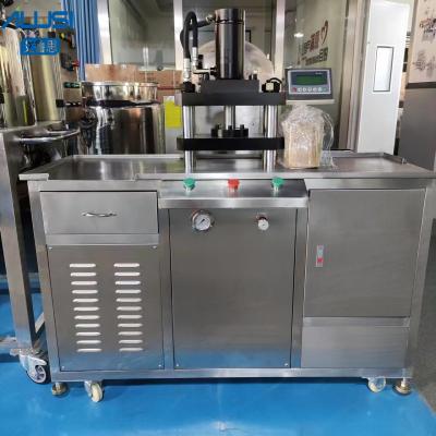 China 2.3KW van de de Oogschaduwpers van de poedercake van de het Materiaal de Semi Automatische Desktop Machine van de het Poederpers Kosmetische Te koop