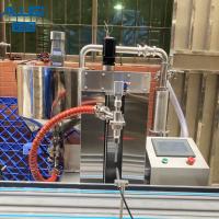 China Automatic Rotor Pump Paste Liquid Filling Machine With Mixing Heater for sale