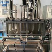 China 6 Head Automatic Liquid Filling Machine 100-1000ml Servo Control Filling and Capping for sale
