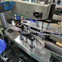 China Double Side Flat Bottle Labeling Machine High Speed Pneumatic Automatic for sale