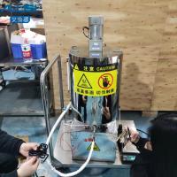 China Semi Automatic Lipstick Lip Gloss Tube Heating Filling Machine 16000BPH for sale