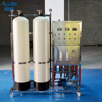 Cina impianto per il trattamento delle acque salato del pozzo trivellato del RO di 380V 500lph automatico in vendita