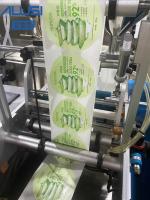China 380V Semi Automatic Labeling Machine for Round Bottles 1200-2400 BPH Beverage Labeler for sale